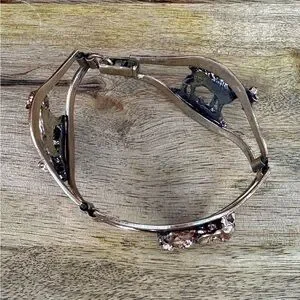 Vintage | Jewelry | Vintage Copper Tone Rustic Safari Animal Link ...